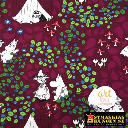 Mumin tyg - Licenstyger | Symaskinskungen