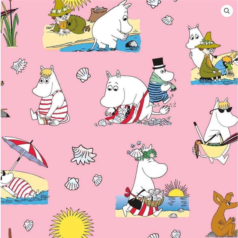 Mumin - tyg som metervara - Licenstyger | Symaskinskungen