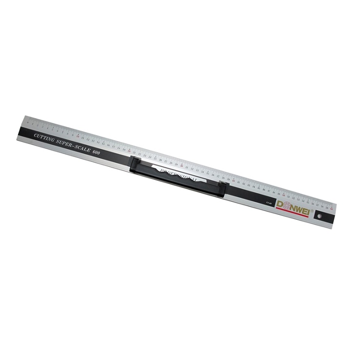 Linjal 60 cm Aluminium med handtag, bredd 50 mm | Linjaler - Klipp ...